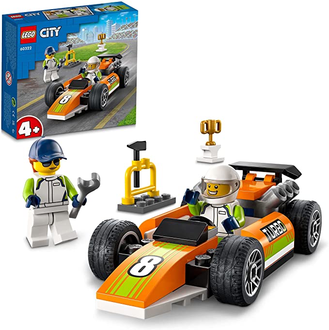 LEGO City 60322 La voiture de course – L'ARBRE AUX LUTINS